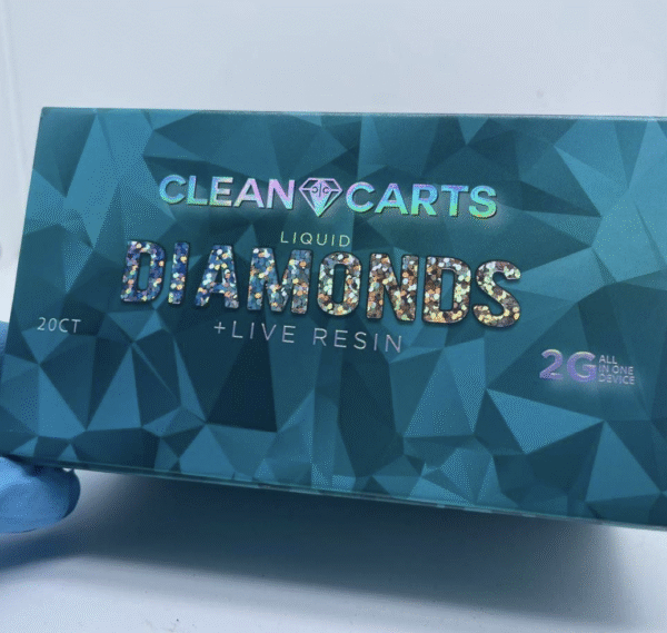 Clean Carts Flavors | Liquid Diamonds + Live Resin (100 counts) - CLEAN ...
